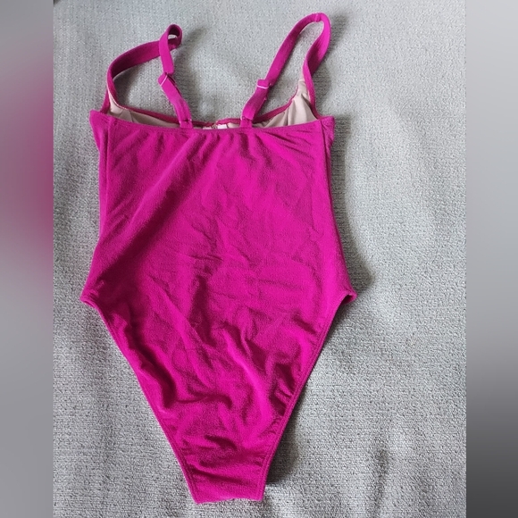 Seea | Swim | Seea Ginger Terry Hot Pink Onepiece Swimsuit Szs | Poshmark